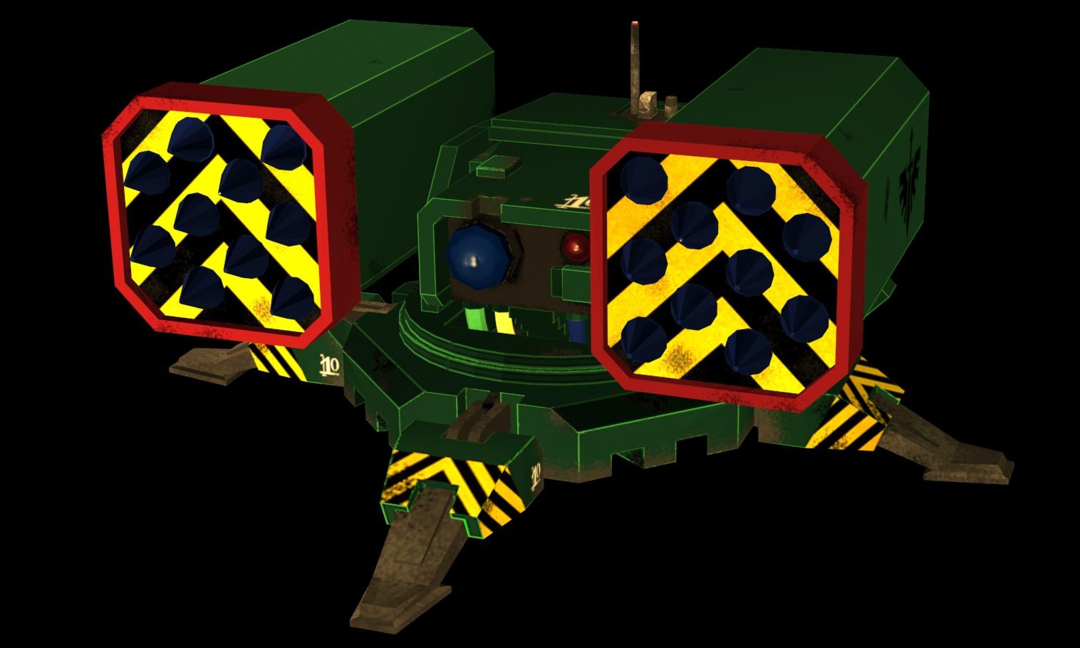 ArtStation - Hyperios turret W40k