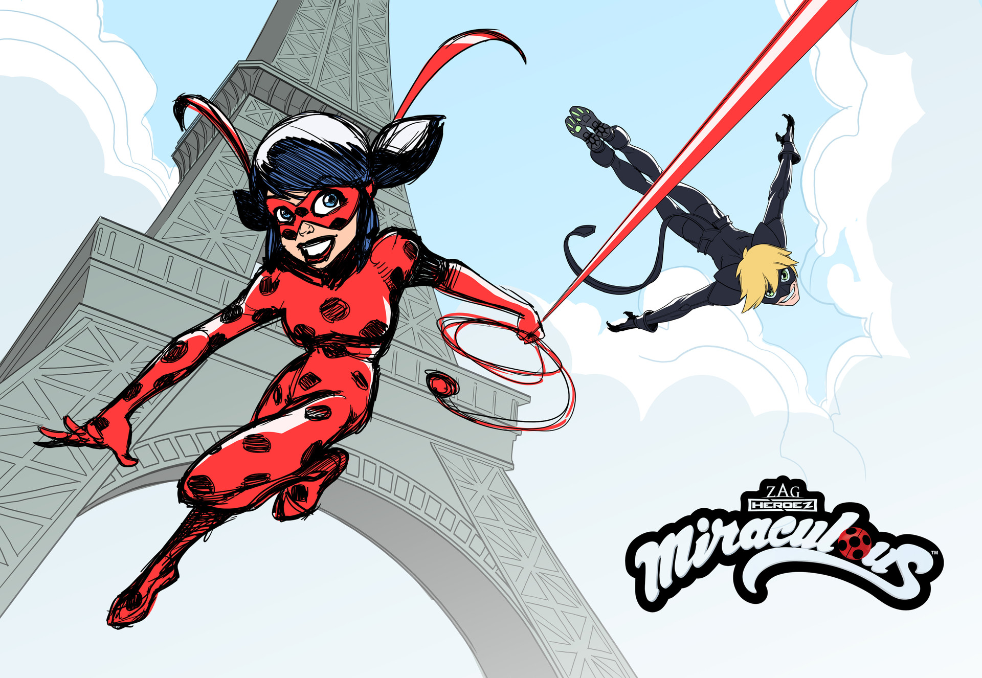 ArtStation - Miraculous Ladybug (for ON Entertainment)