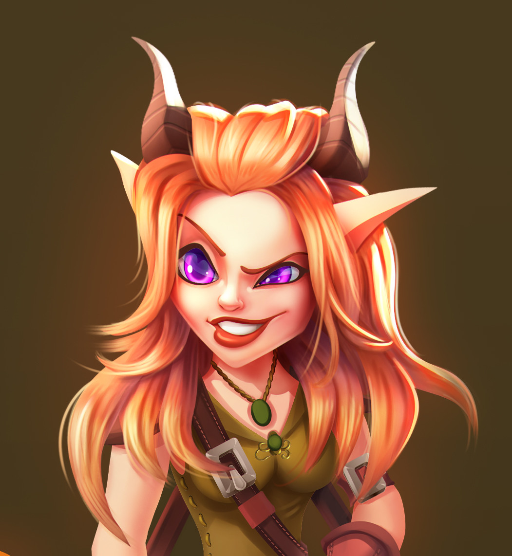 ArtStation - archer elf girl