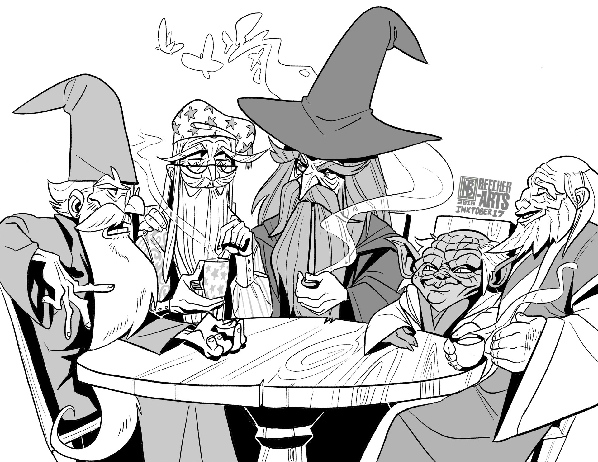 ArtStation - Inktober 2018