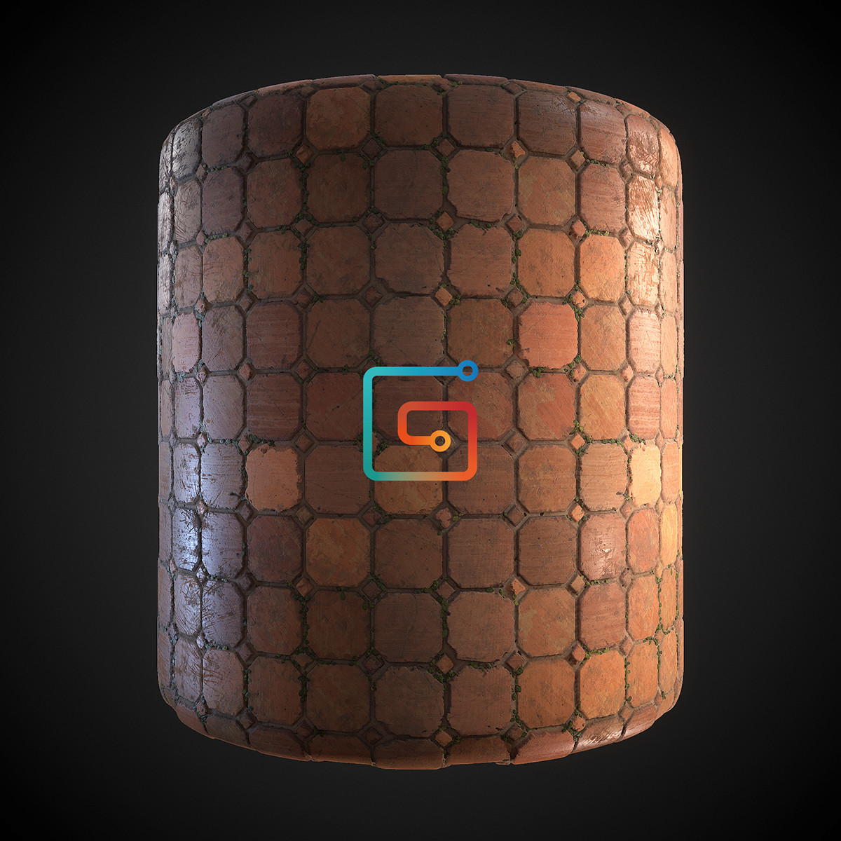 ArtStation - Substance designer_Terracotta tile