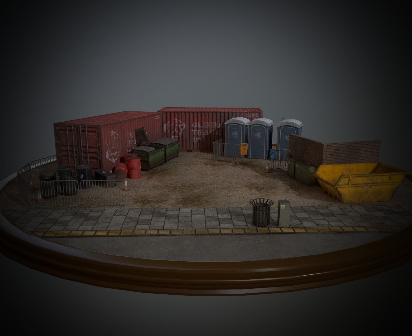 ArtStation - Urban Environment Prop Collection