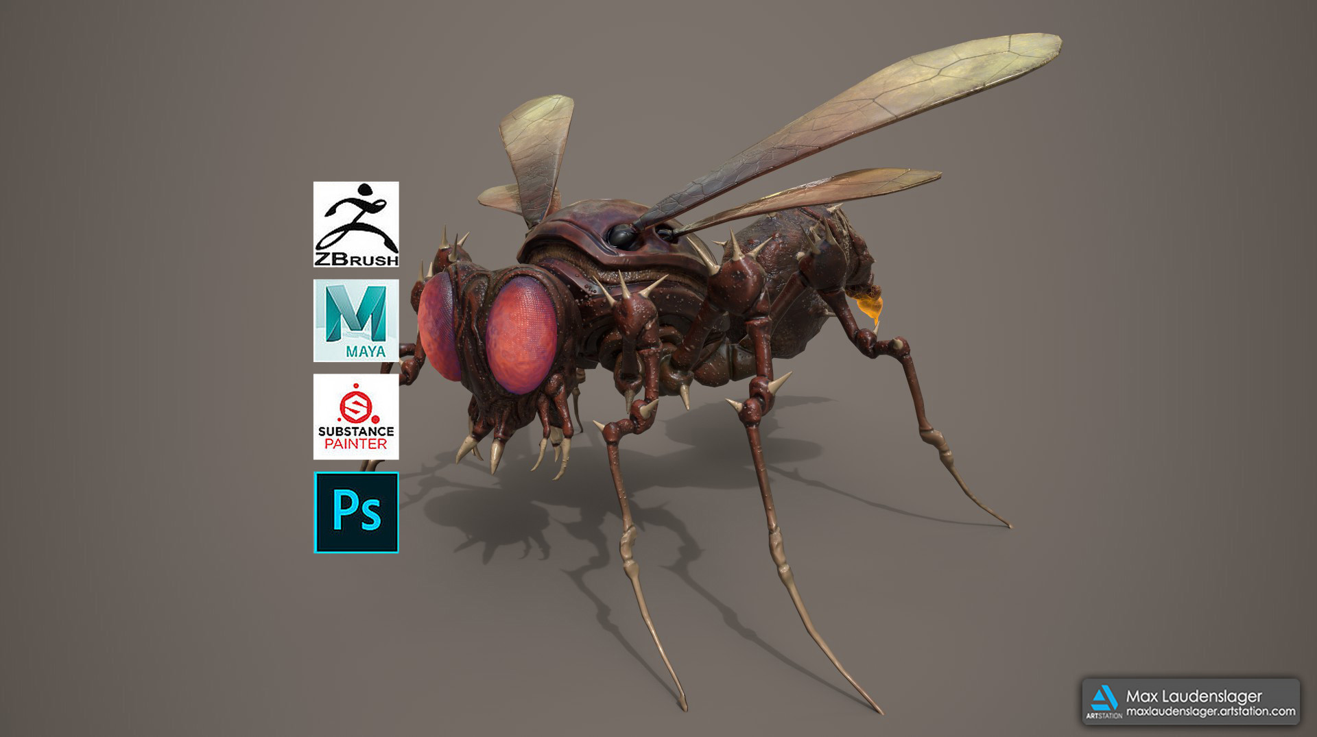 ArtStation - Thornmite - Giant Insect Project