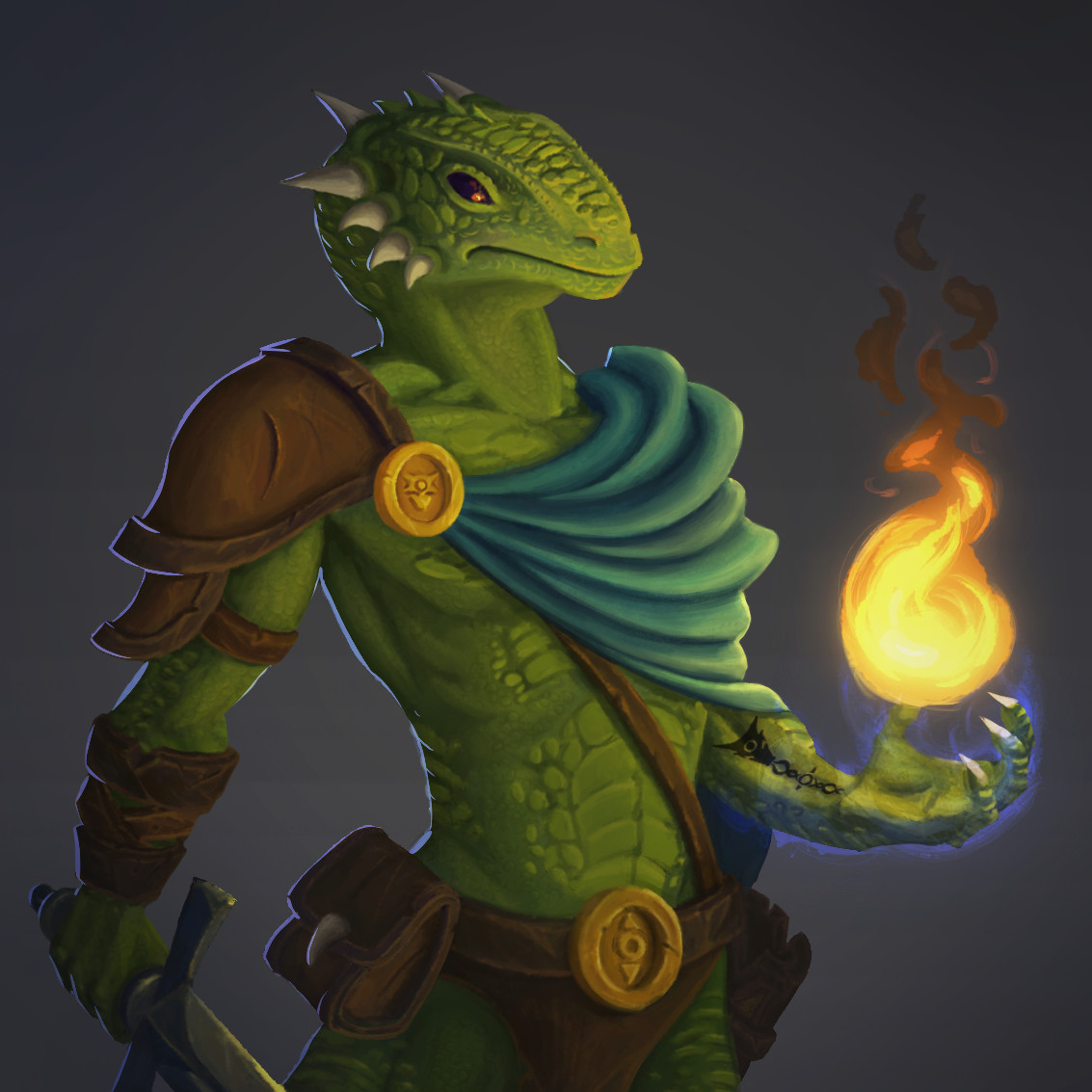 ArtStation - Lizard Mage
