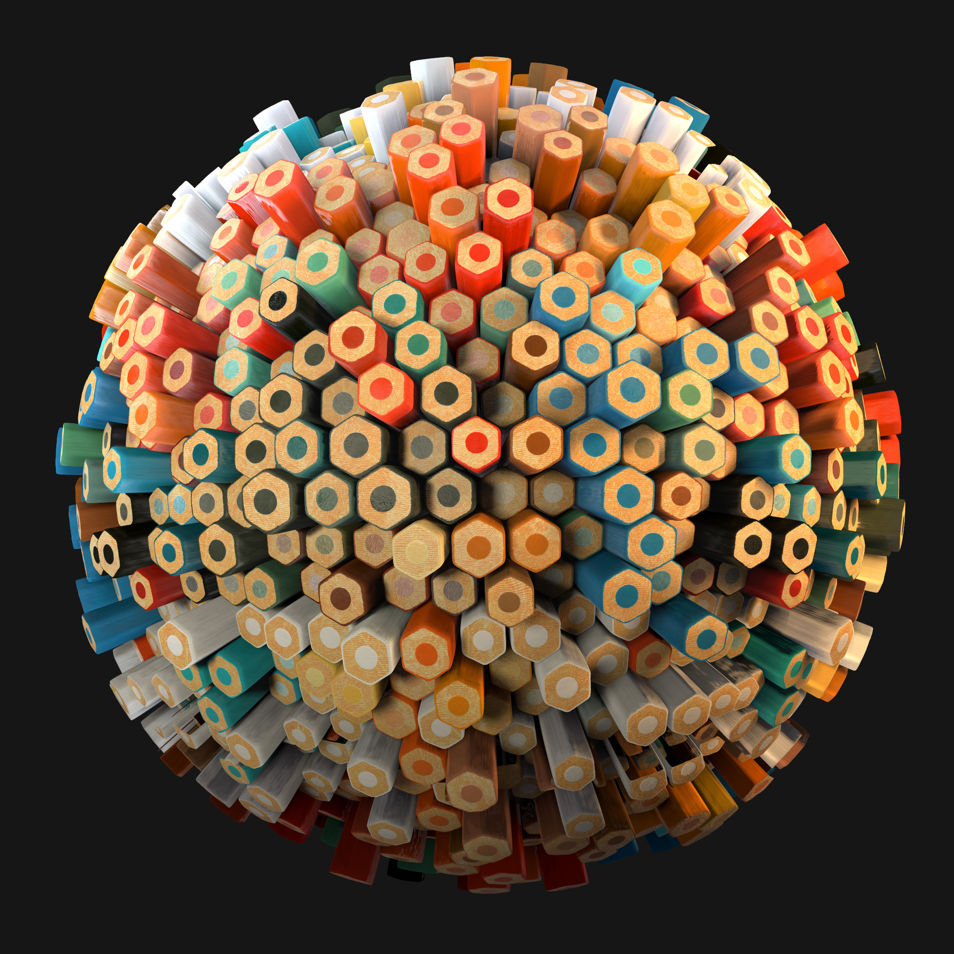 ArtStation - Colored Pencils Material