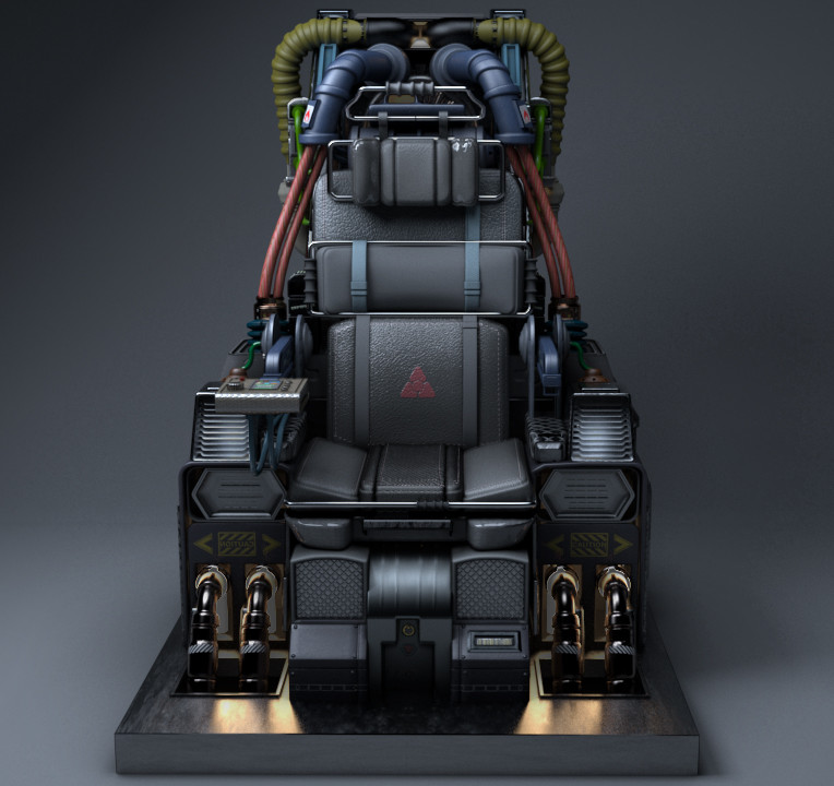 ArtStation - Sci-fi Chair