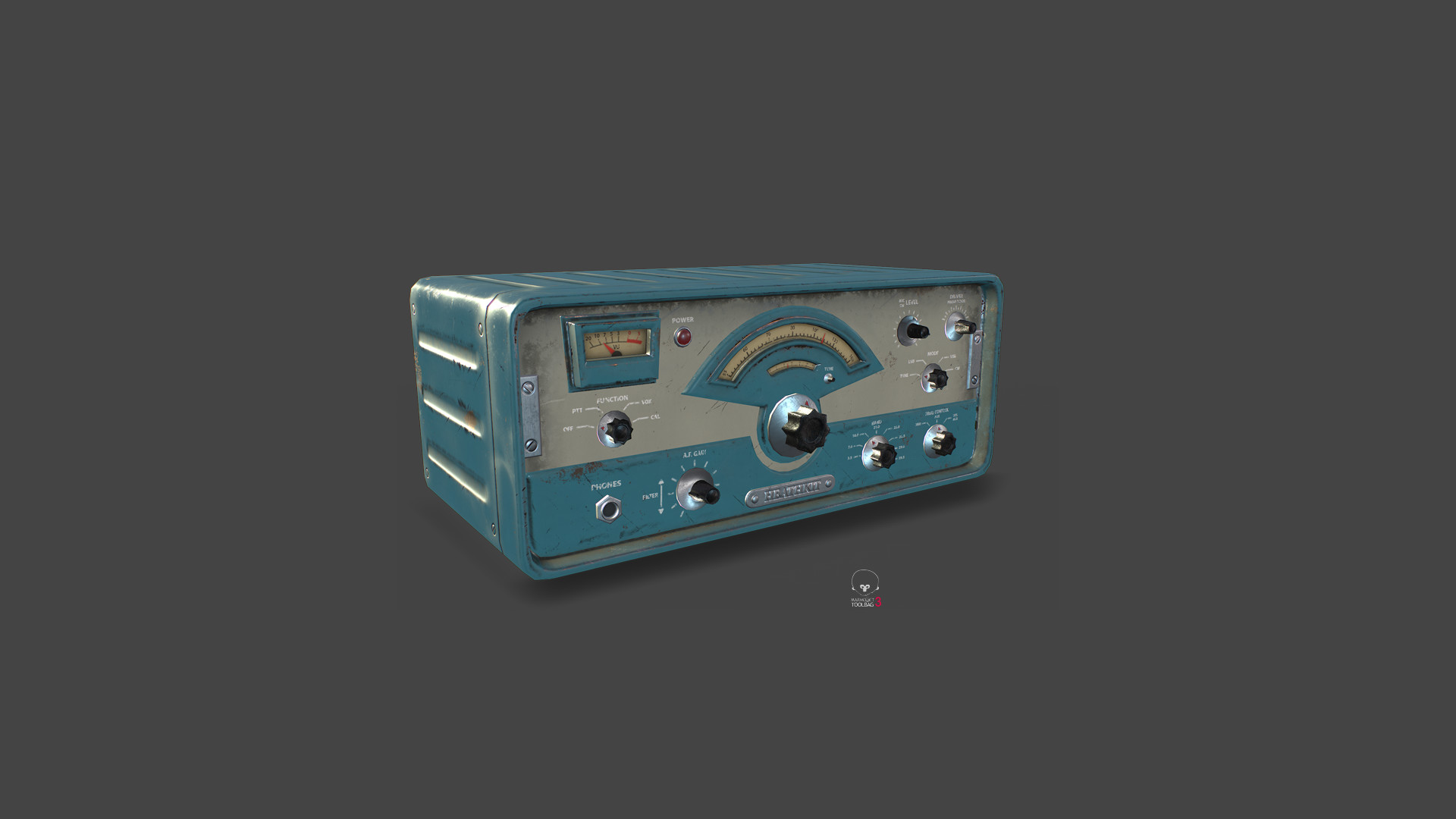 ArtStation - WW2 Style Radio