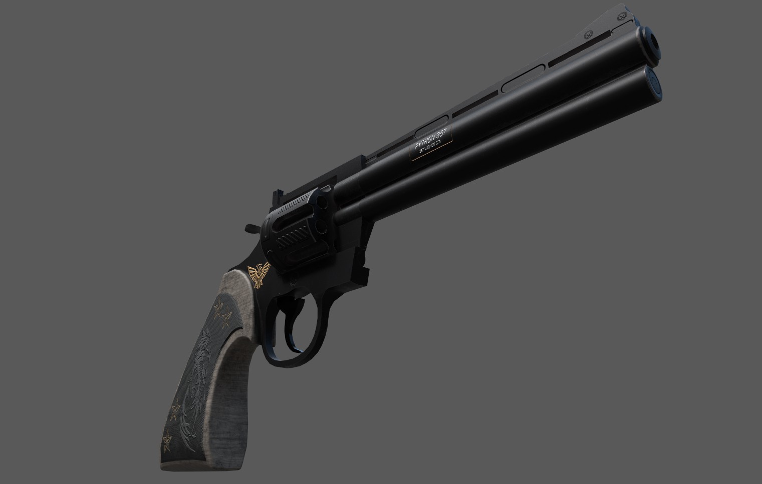 ArtStation - Python 357 Revolver
