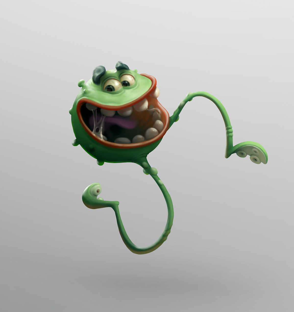 ArtStation - Virus character