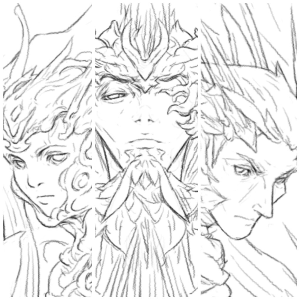 ArtStation - A series of avatars（头像