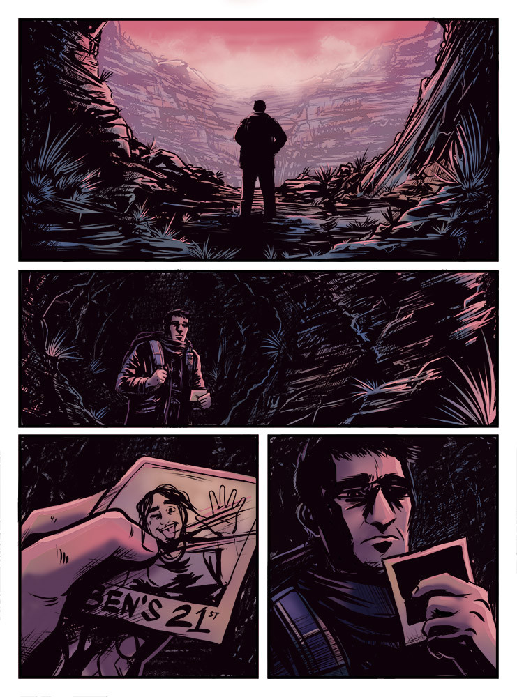 ArtStation - Click Click Click Comic Pages