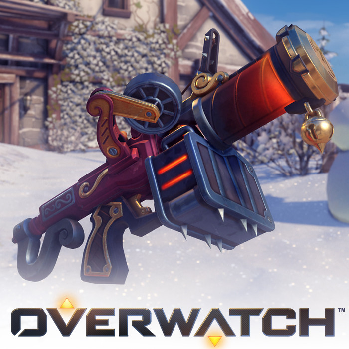 ArtStation - Junkrat Krampus weapon