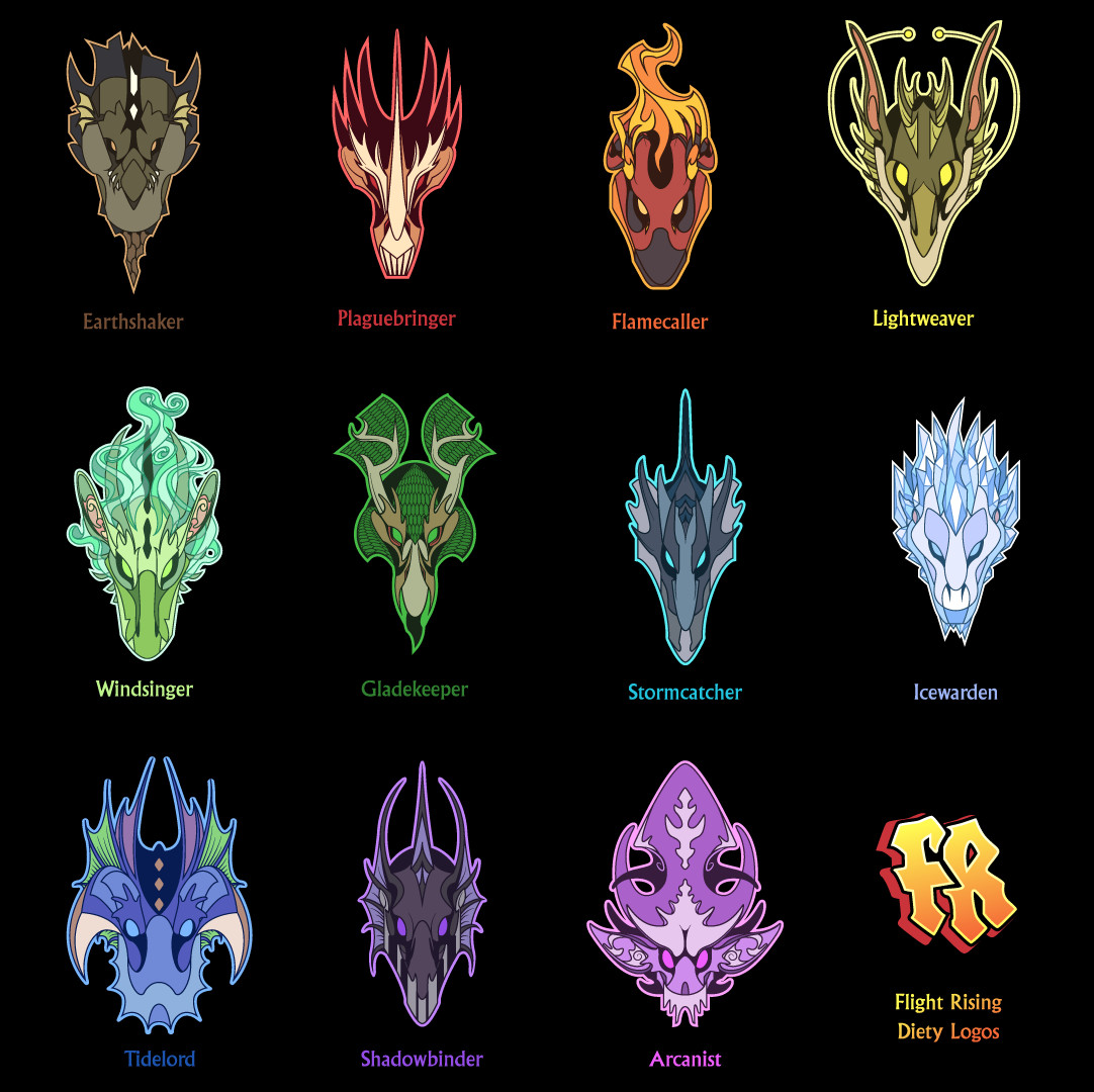 ArtStation - Dragon Deities