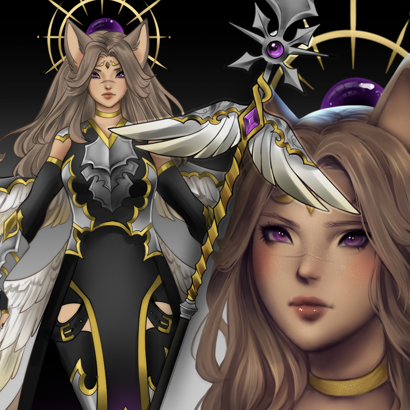 ArtStation - Uni Y3 - "Fae" Character Concept, Chloe Forrest