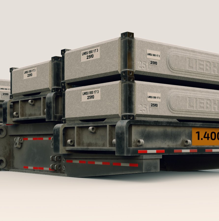 ArtStation - Counterweight System ( Crawler Crane Props)