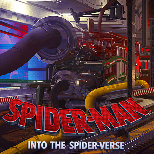 ArtStation - Subway - Concepts - Spider-Man Into the Spider-Verse