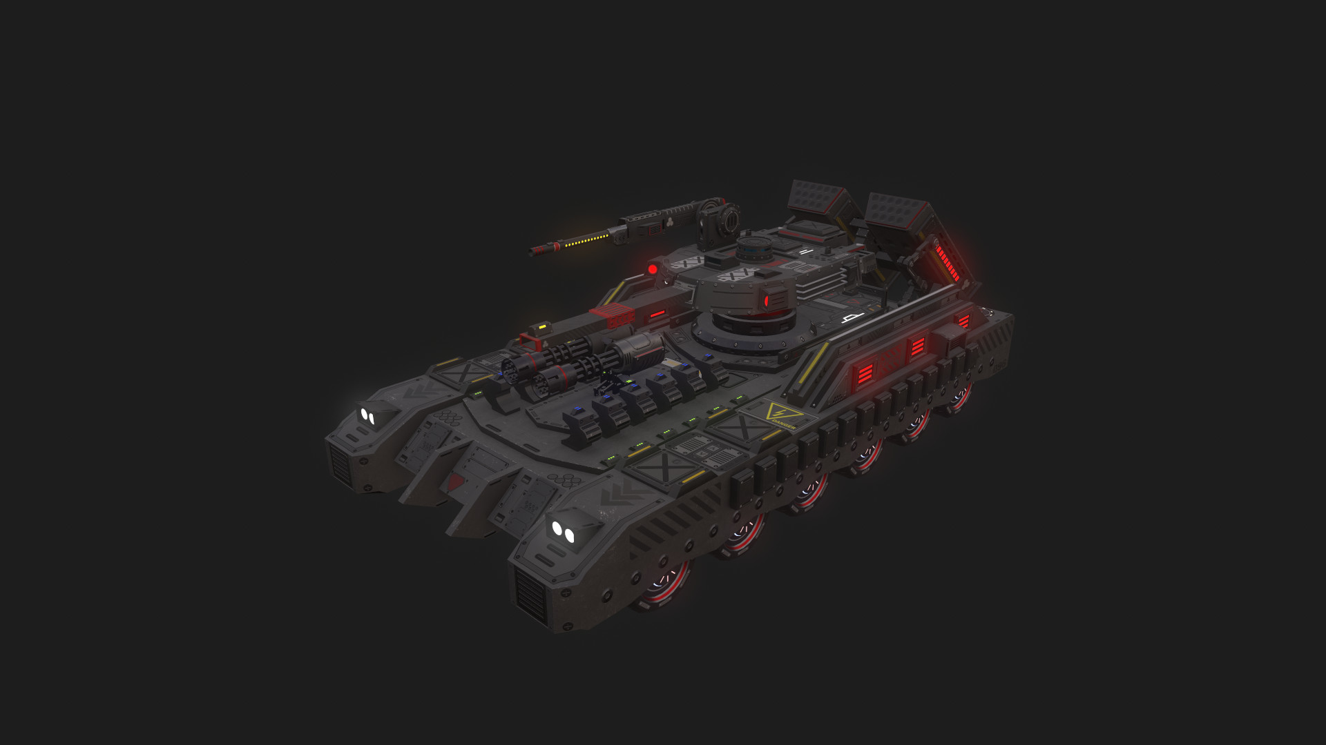 ArtStation - Sci-Fi Tank