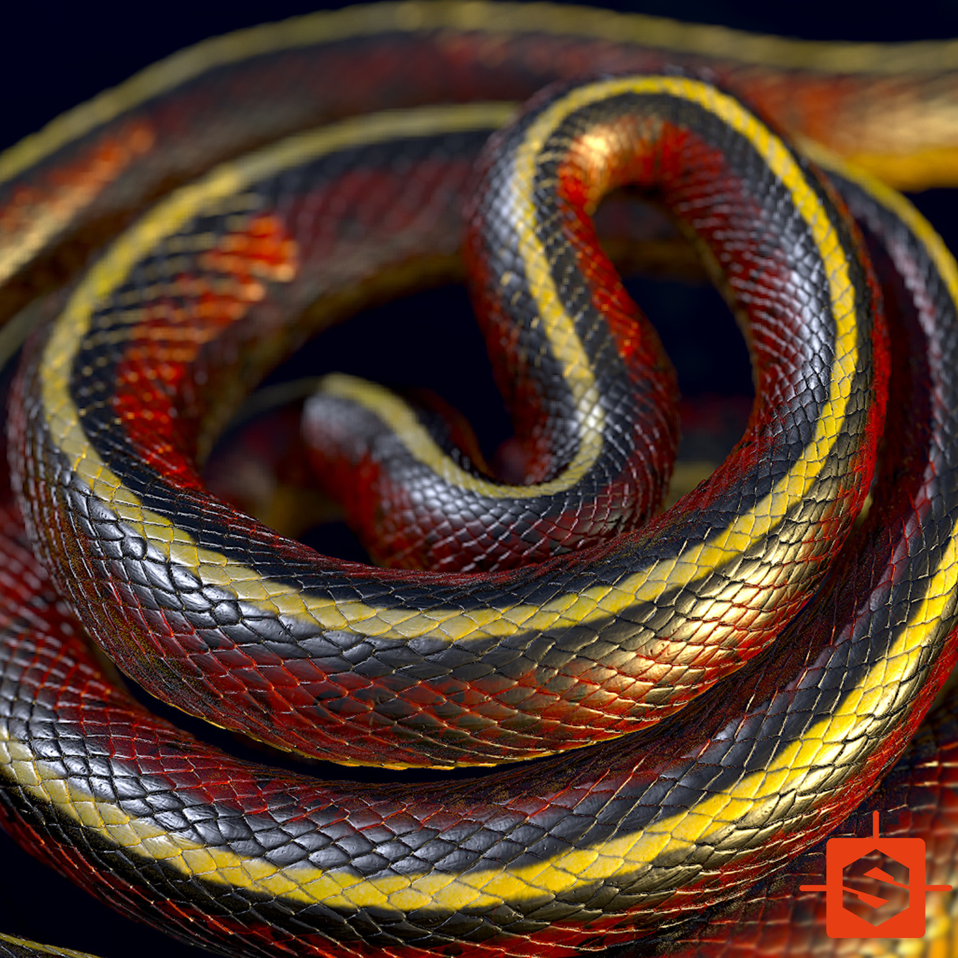 ArtStation - Snake Scales
