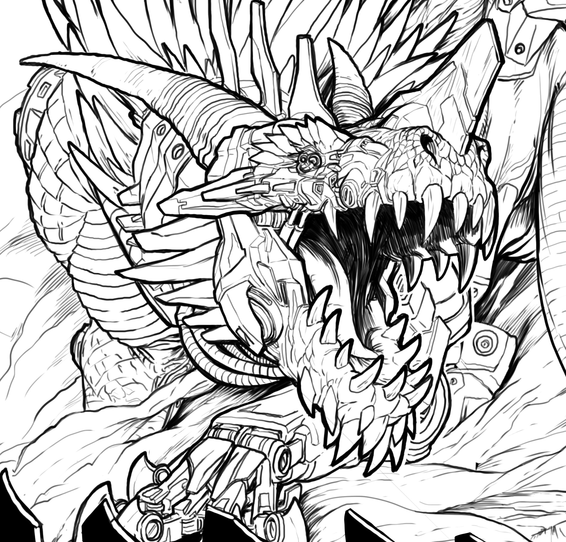 ArtStation - Cyber-Dragon