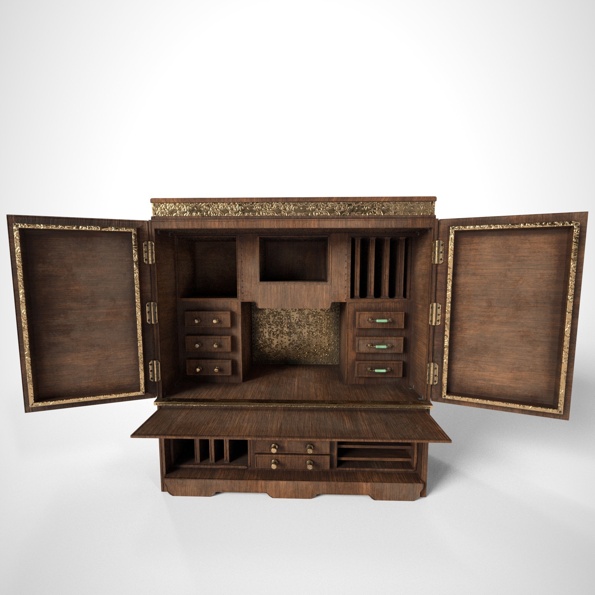 ArtStation - Iray - First Officers Desk