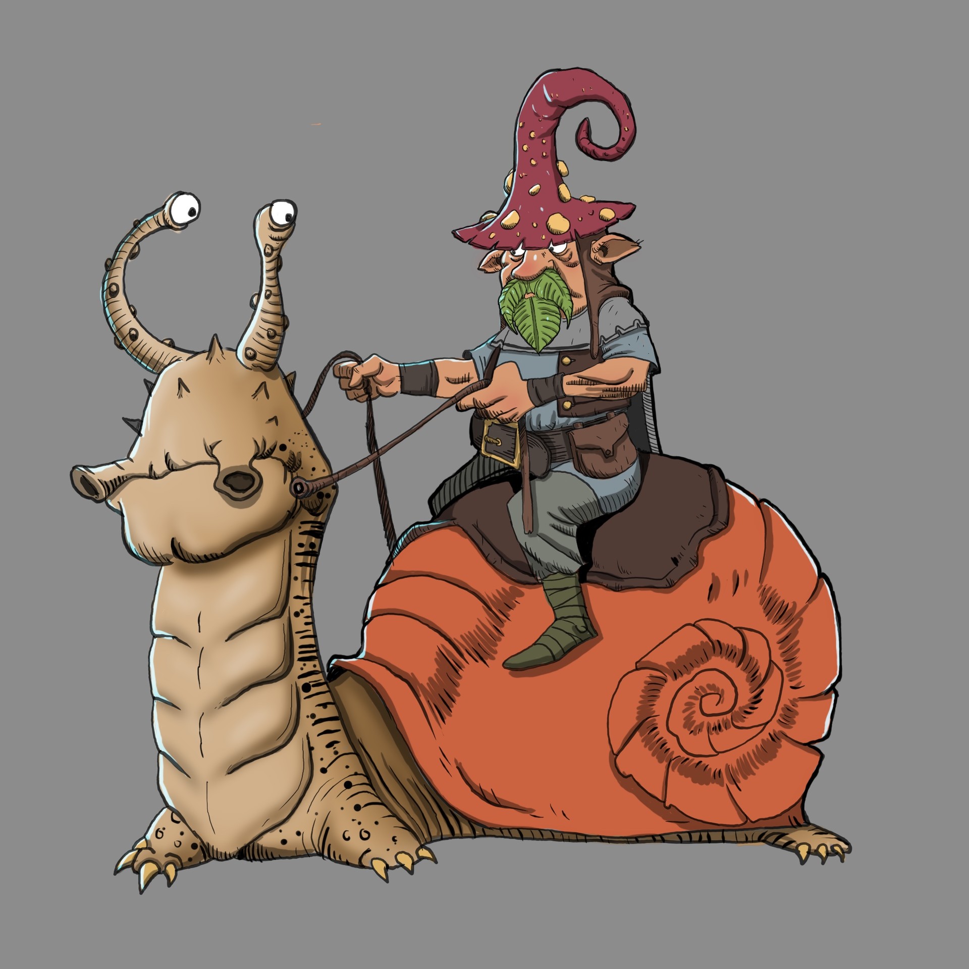 ArtStation - Snail Rider