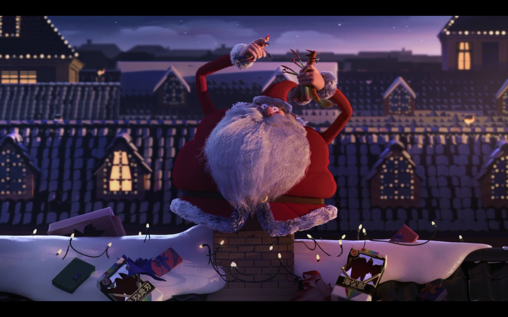 ArtStation - Santa's Monkey Christmas