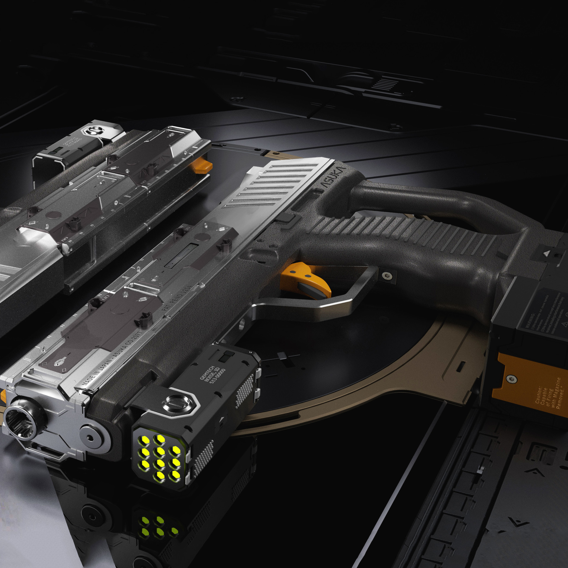 ArtStation - Cyberpunk Hand Cannon