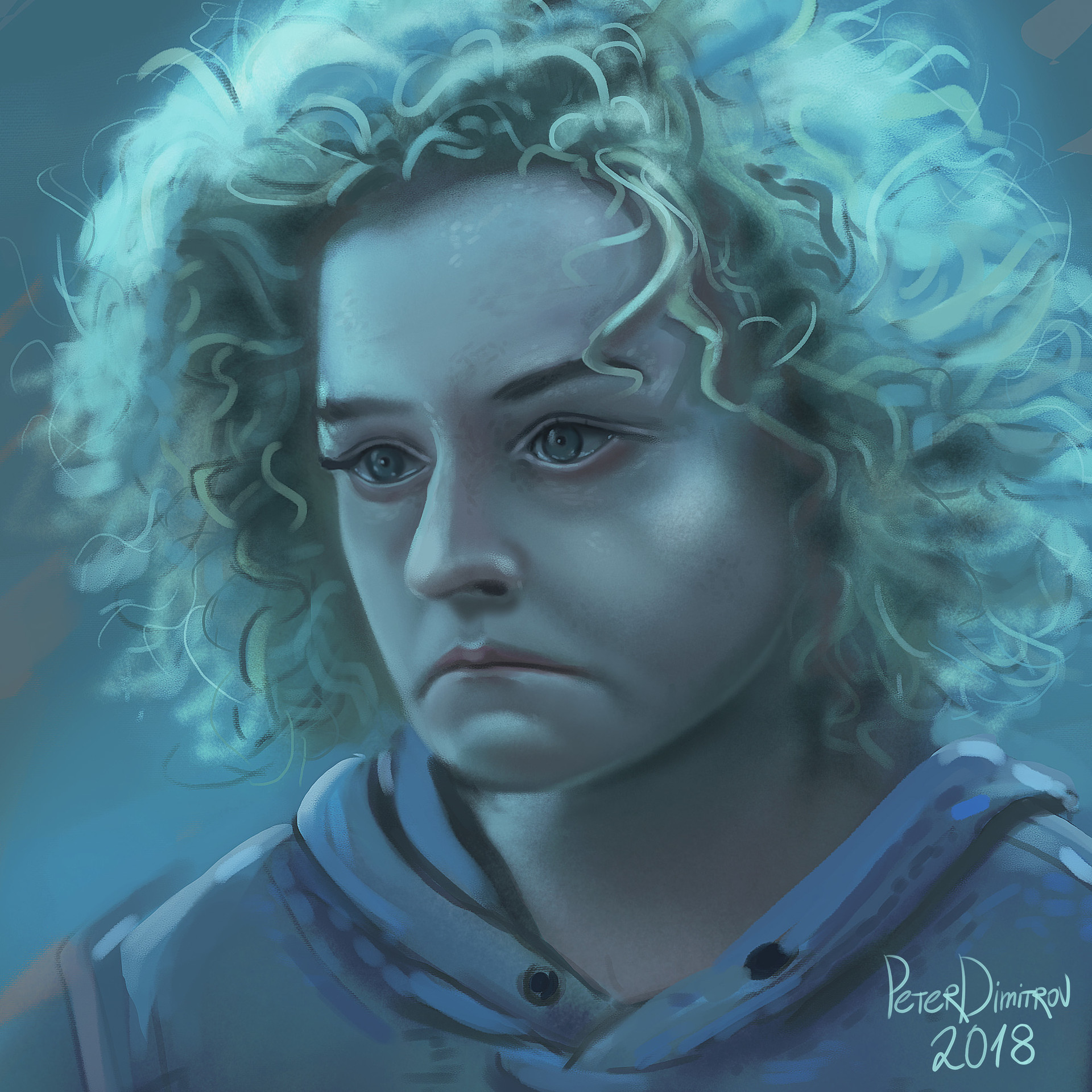 ArtStation - Julia Garner as Ruth Langmore - Ozark - Portrait, Peter ...