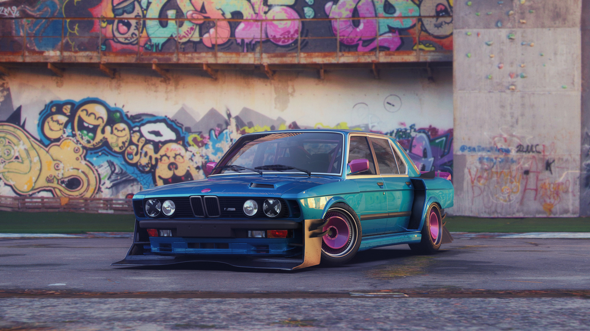 ArtStation - Bmw m5 e28 1988