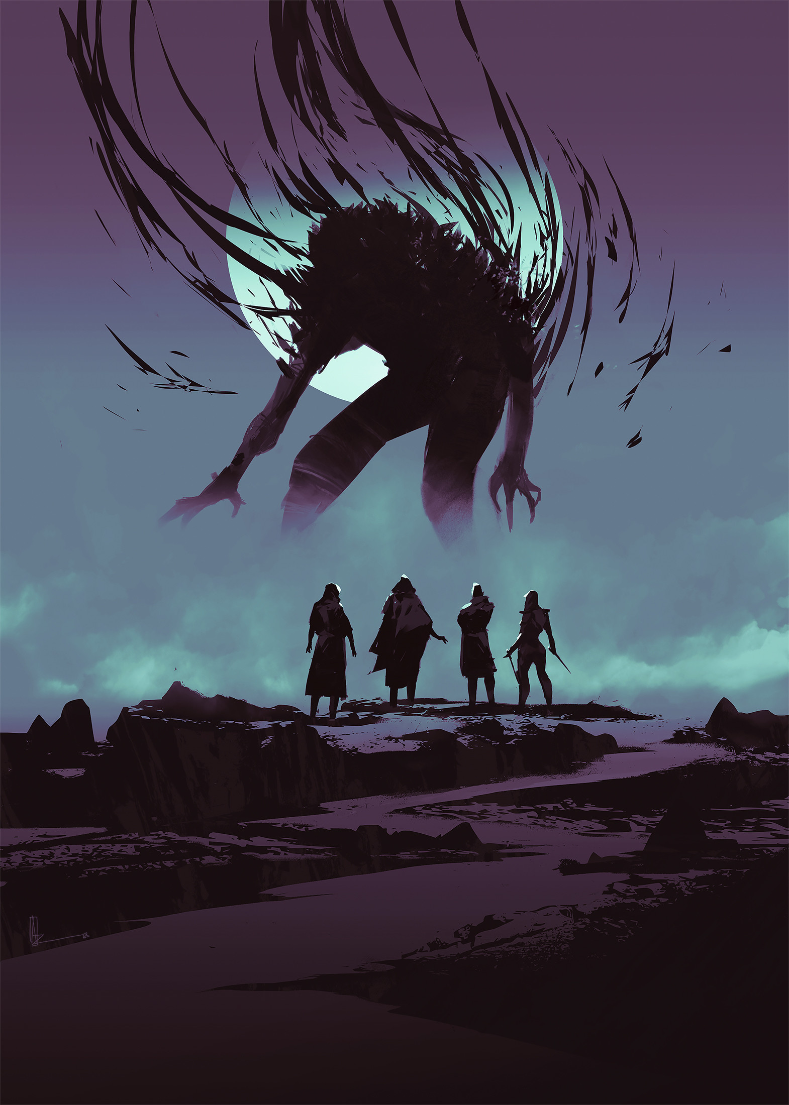 ArtStation - Shadow Conclave / Book Cover