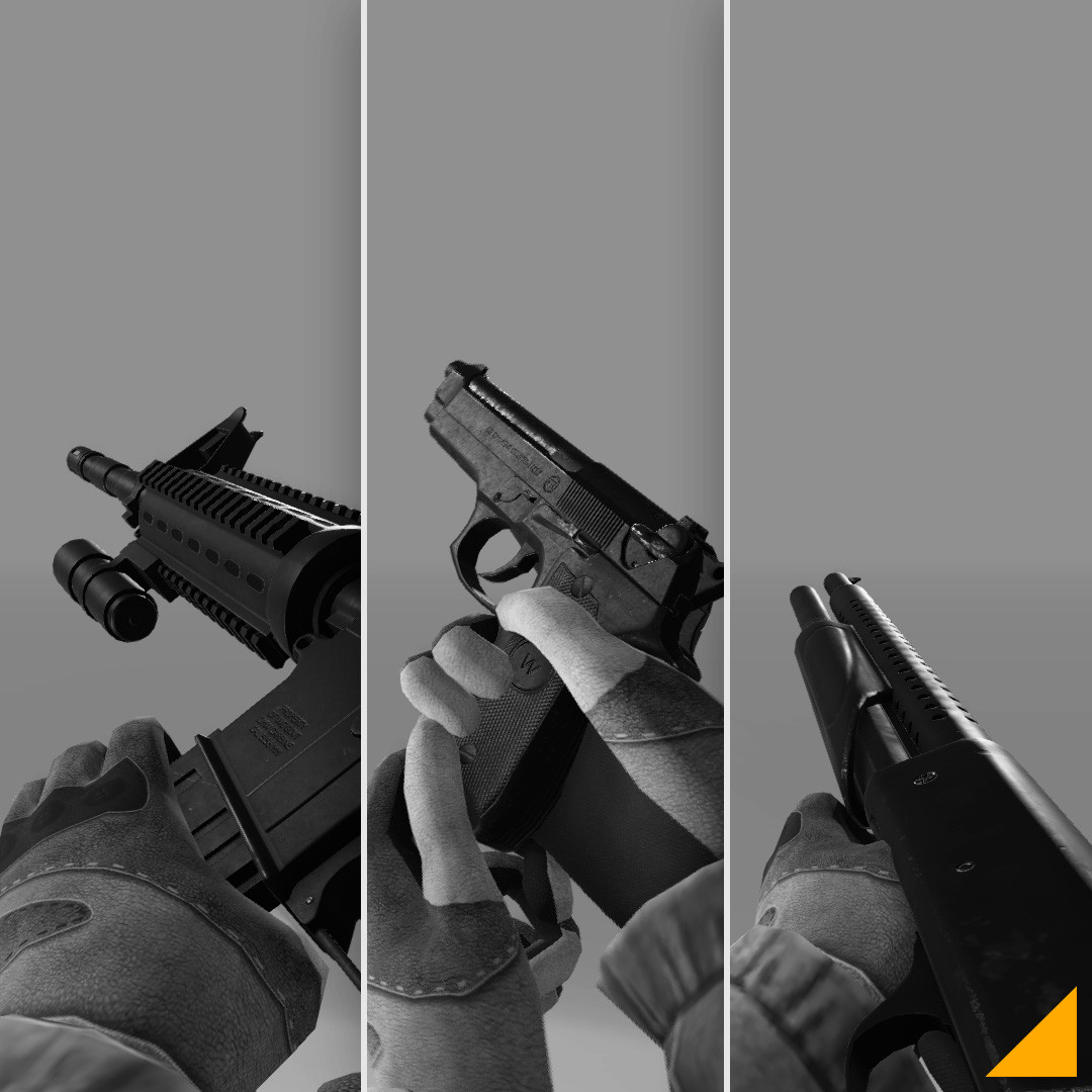 ArtStation - FPS Gun Animation for Dead Earth (Unity)