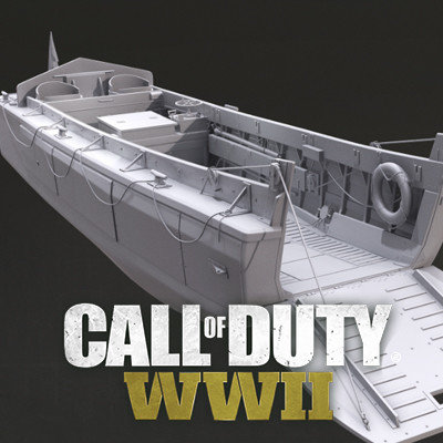 ArtStation - Call of Duty: World War II | Boat Vehicle