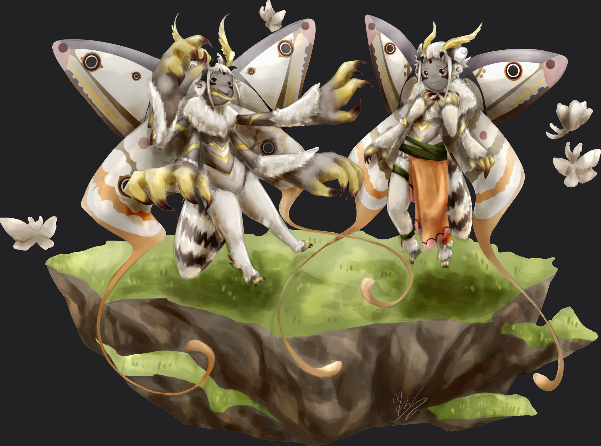 ArtStation - Moth OC