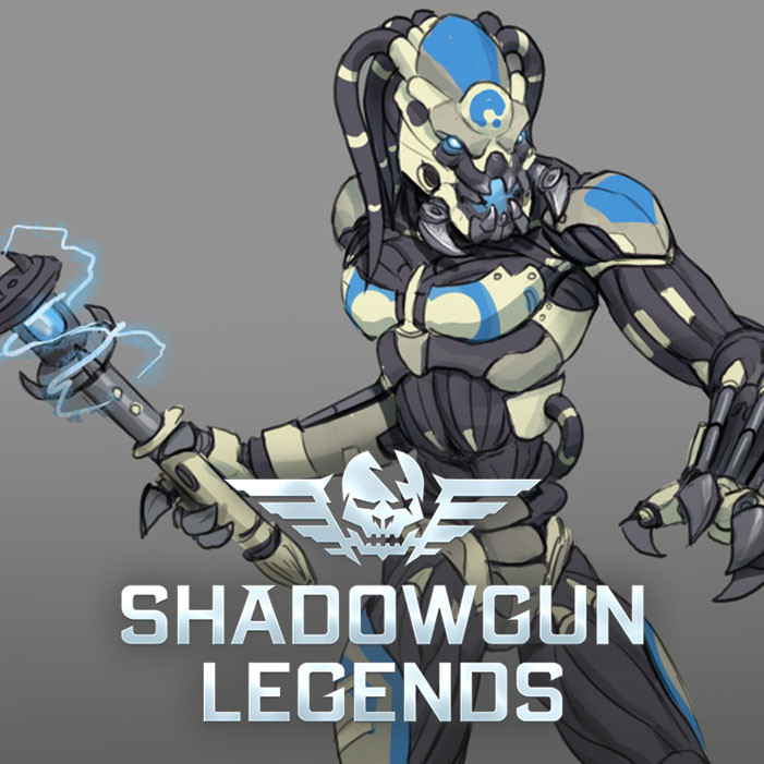 ArtStation - Character Design Shadowgun Legends: Meeler