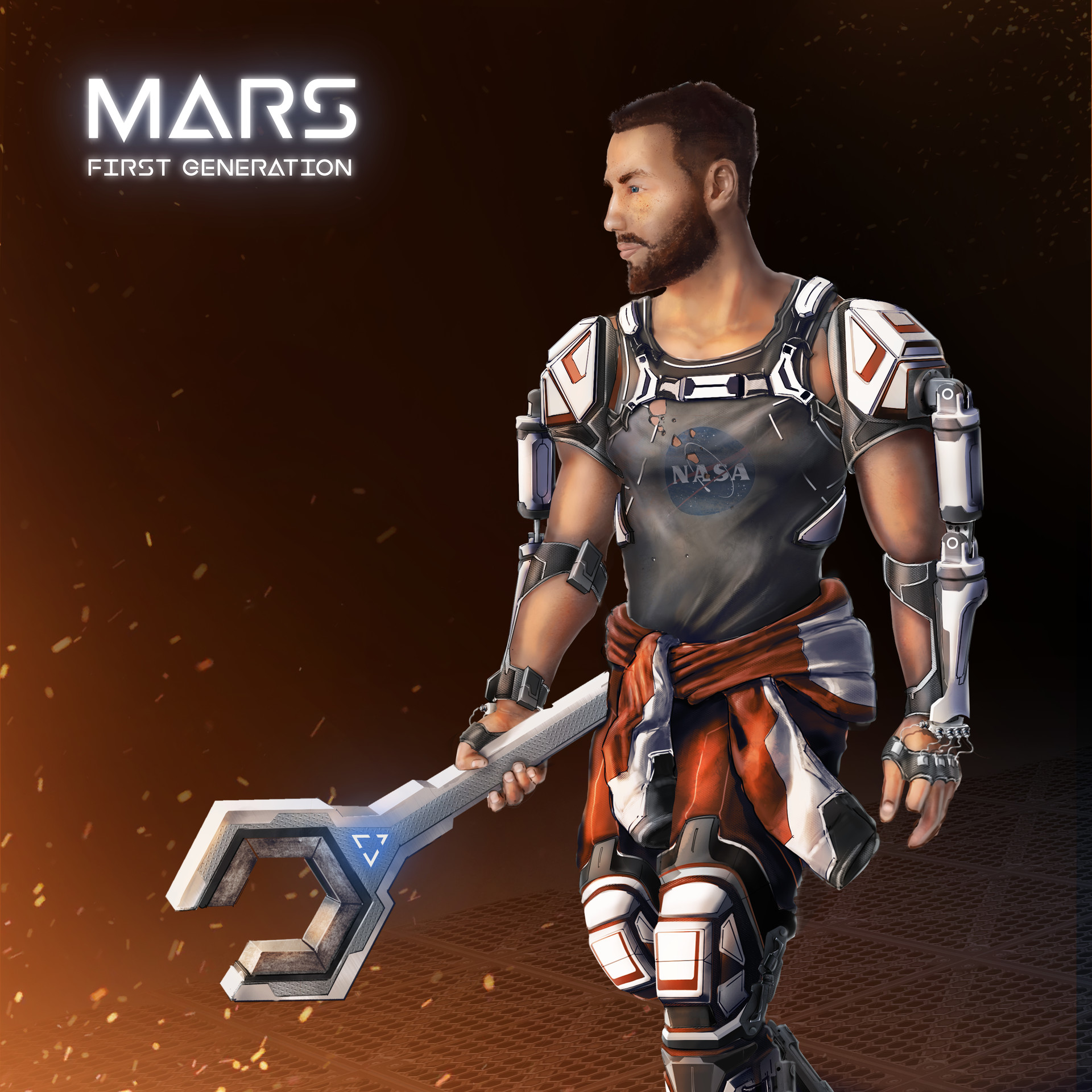 ArtStation - CHARACTER _ Mars First Generation