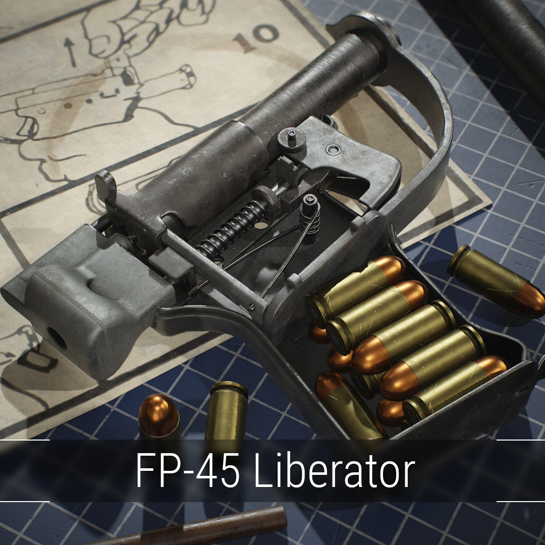ArtStation - FP-45 Liberator