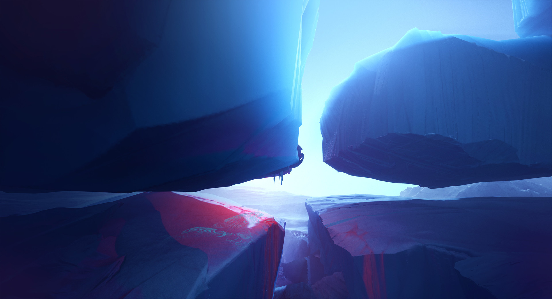 ArtStation - Big Shape comp Practice 01: Cubes (UE4)
