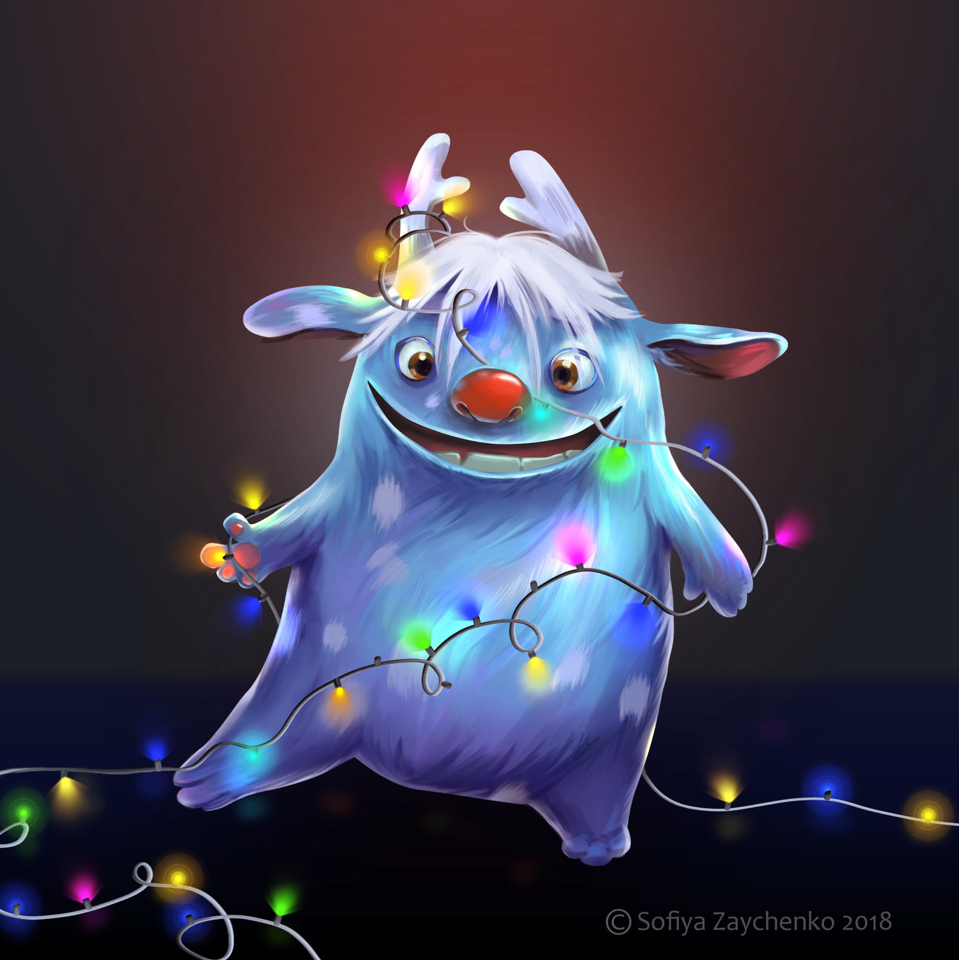 ArtStation - Snow Creature