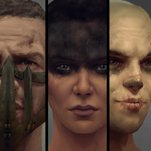 ArtStation - Fury Road Lowpoly