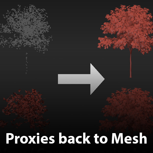 ArtStation - How to convert Vray / Corona proxies back to mesh