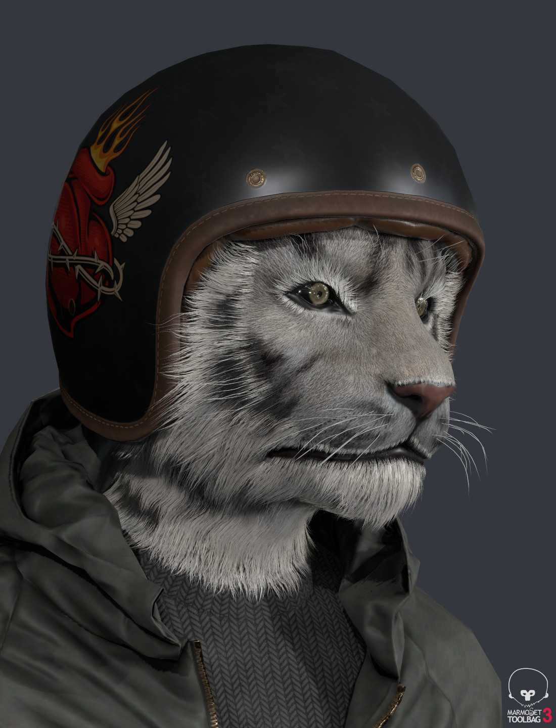 ArtStation - Tiger Mask