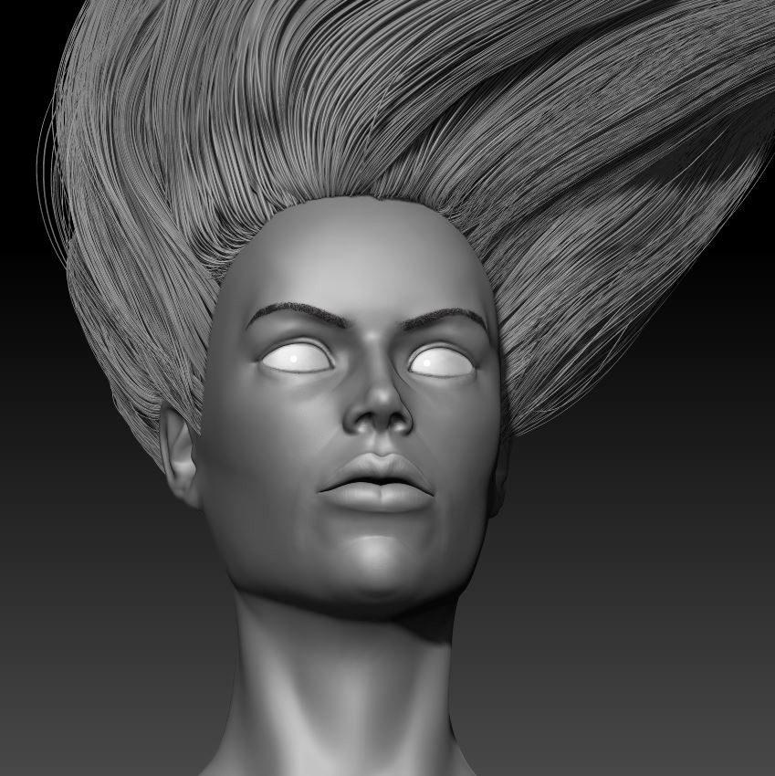 Rémi BOYER - Work In Progress Female anatomy study