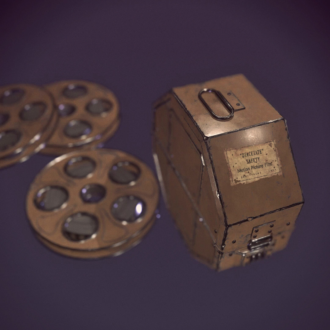 ArtStation - Film Canister - Animated