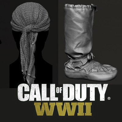 ArtStation - Call of Duty WWII: Character Assets02