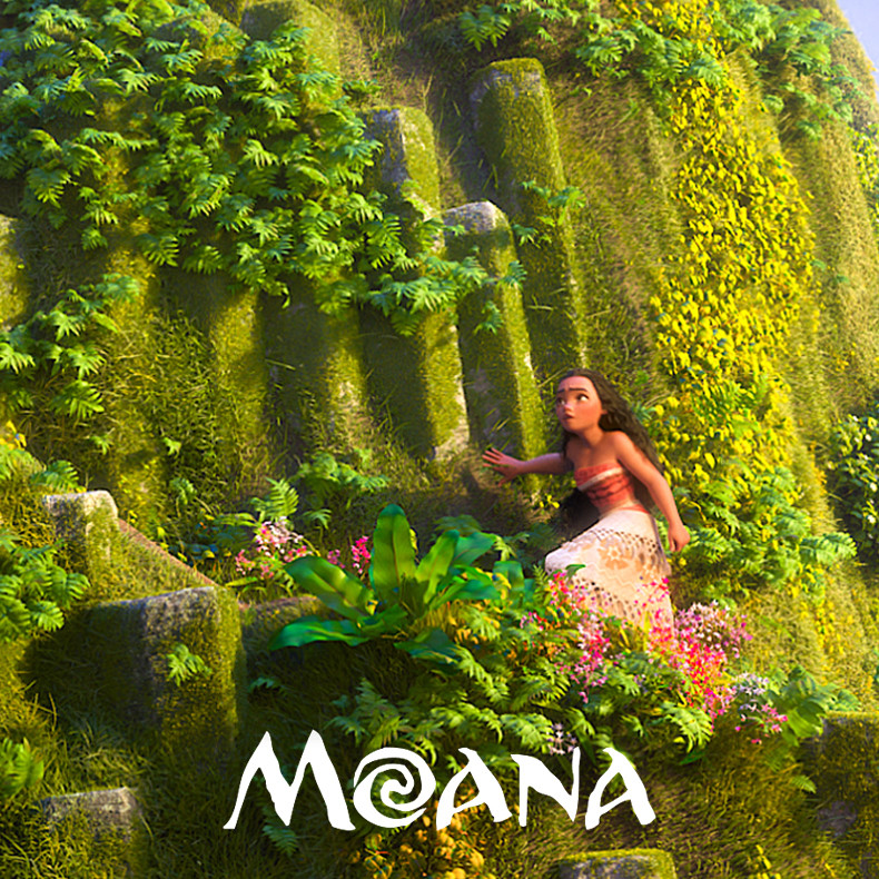 ArtStation - Moana - Motunui Peak Look Dev