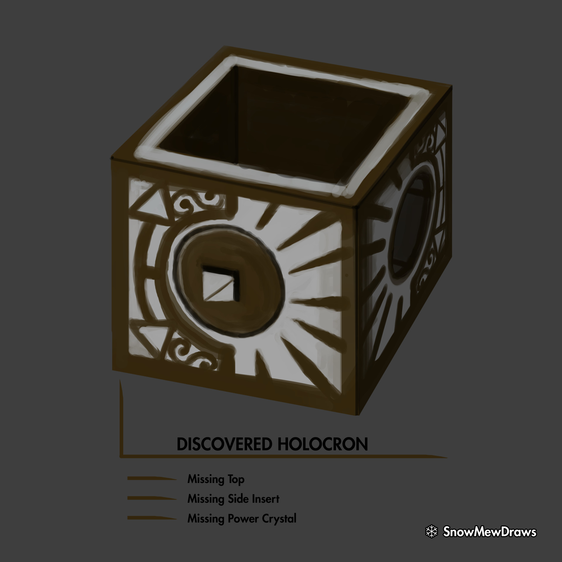 ArtStation - Holocron - deconstructed