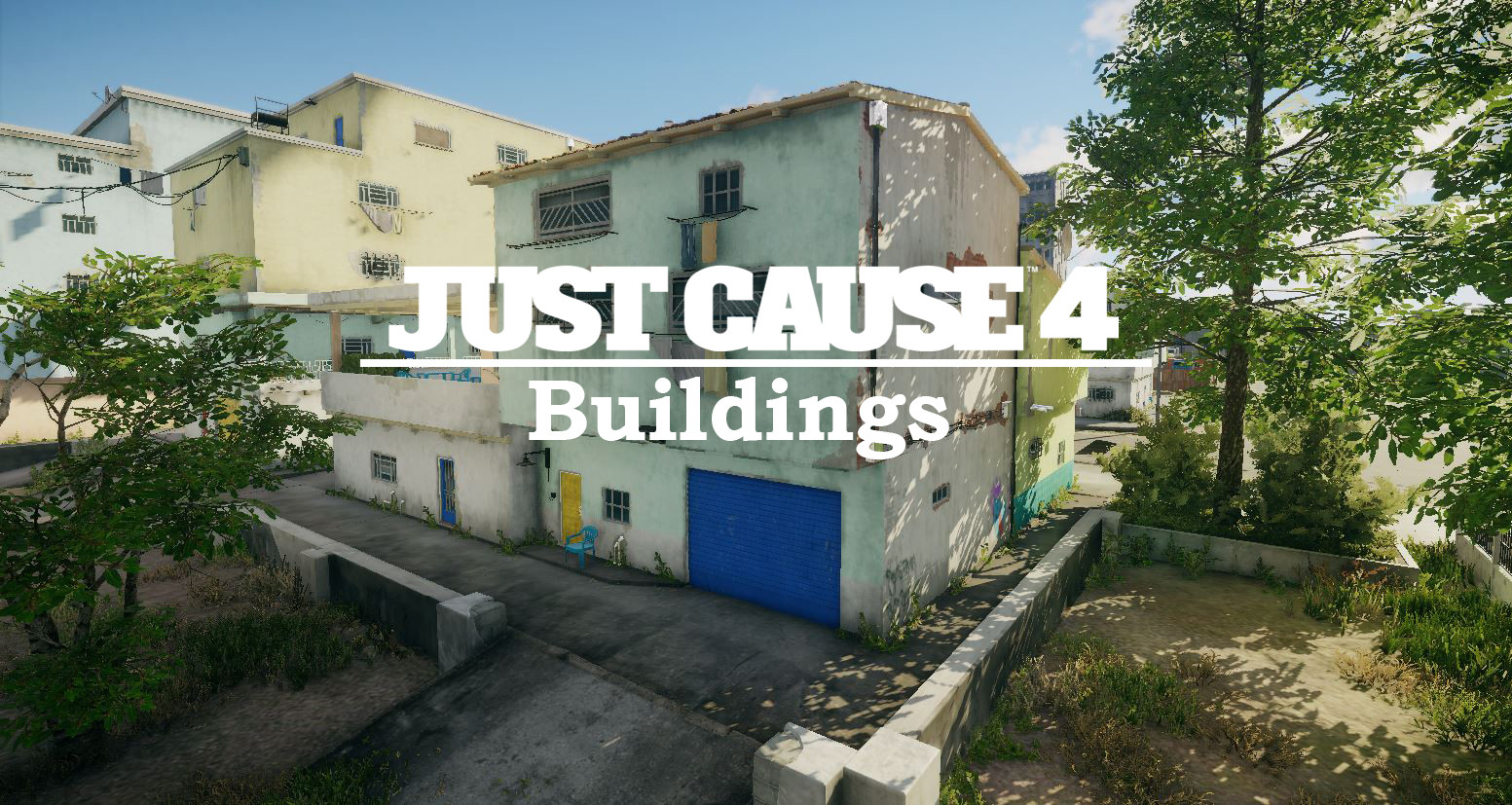 ArtStation - Just Cause 4 - Buildings