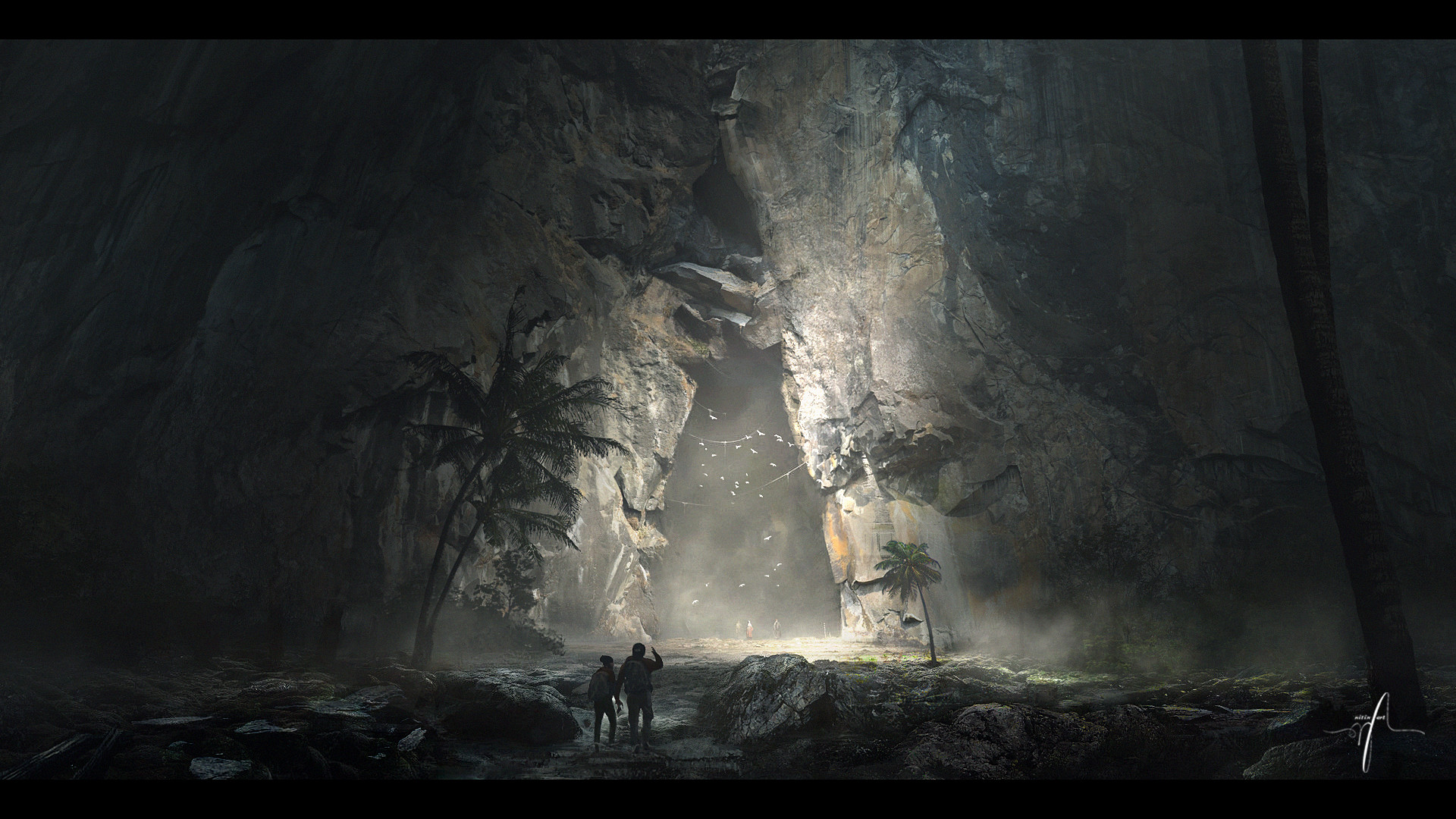ArtStation - Cave_Entrance