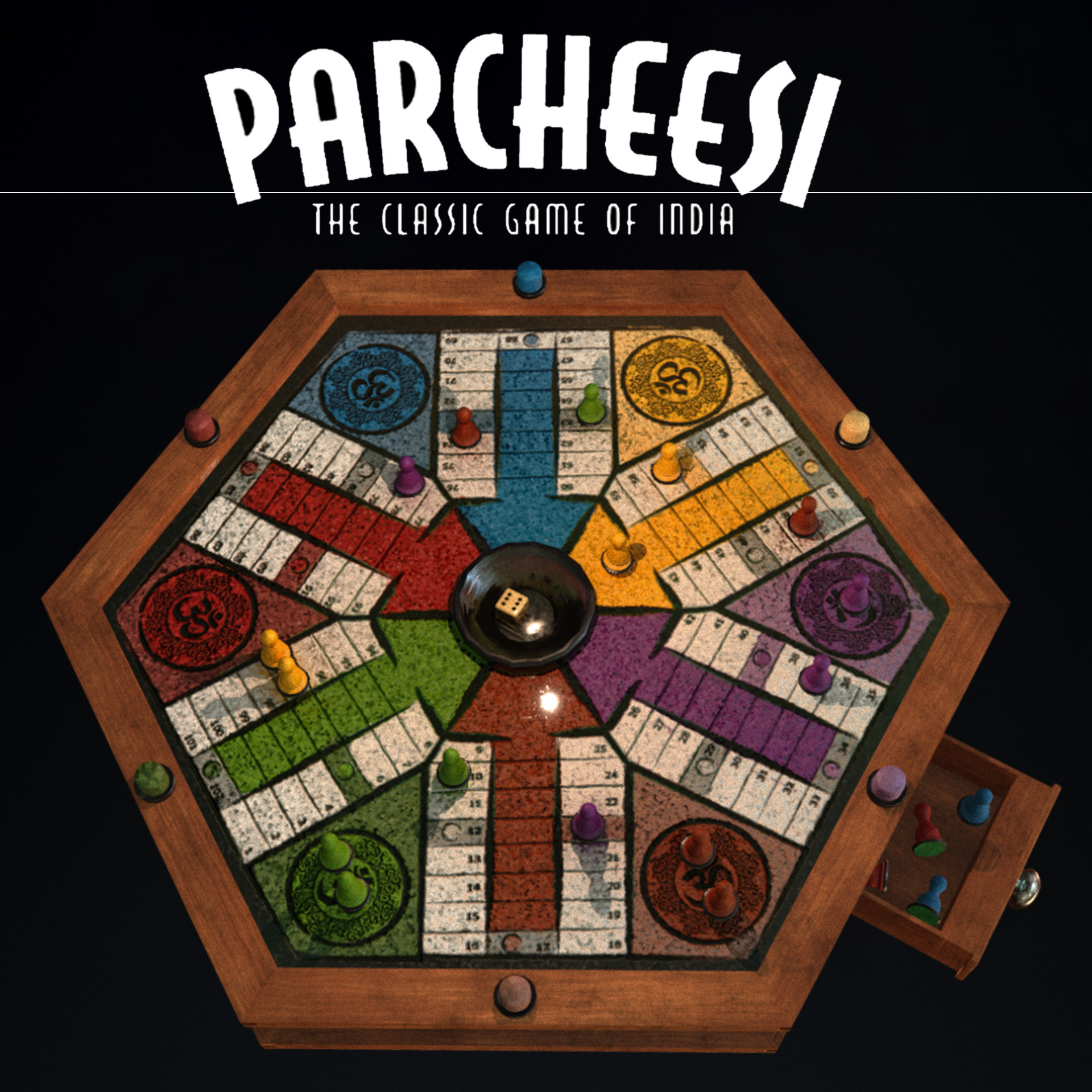 ArtStation - Indian Parcheesi