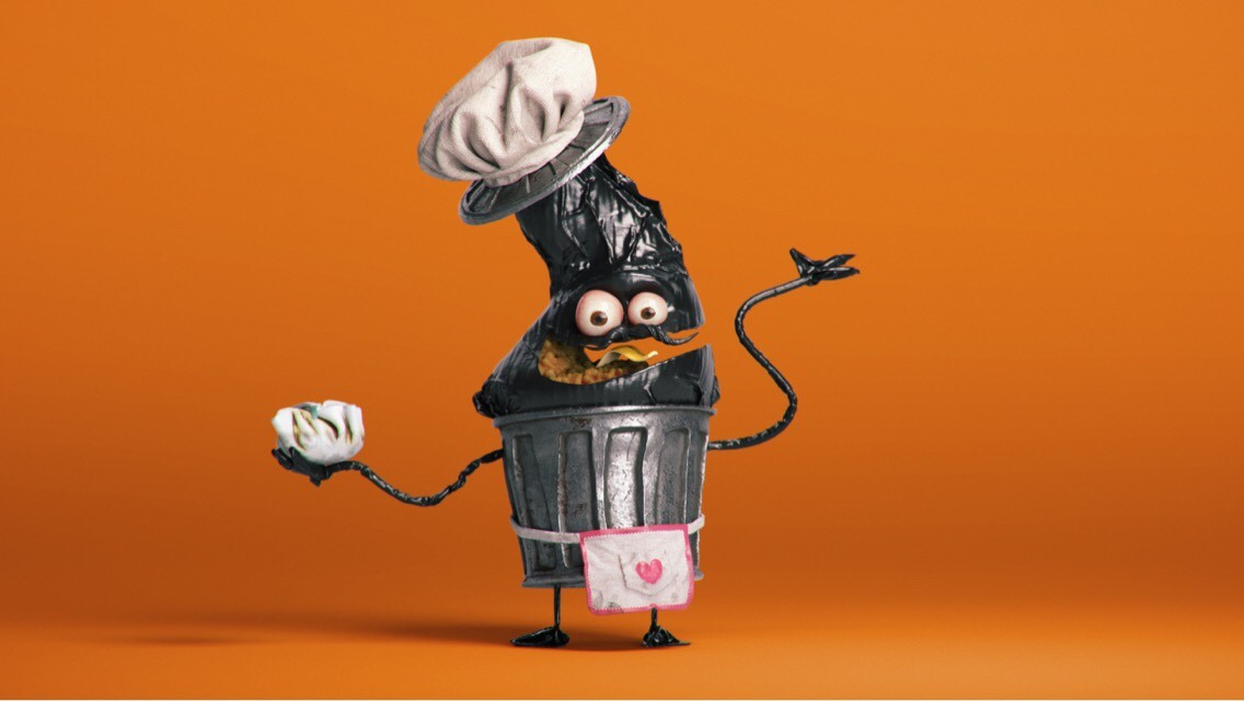 ArtStation - Trash Bag Character